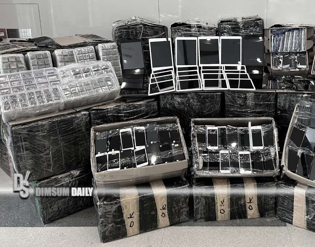 HK Customs seizes suspected smuggled goods worth HK$3 million in Yuen ...