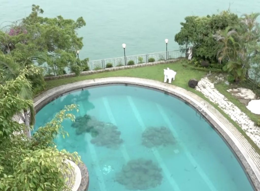 Billionaire playboy Cecil Chao unveils astonishing celestial mansion with enormous private pool ...