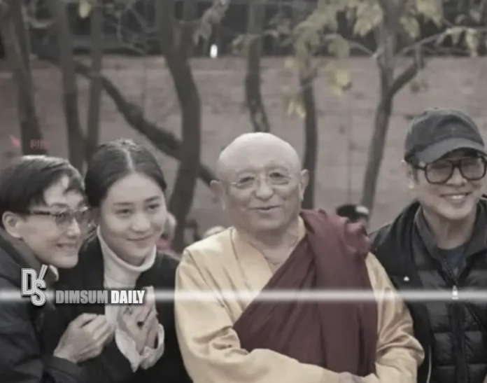 Jet Li and Nina Li Chi's devotion to buddhism revealed in rare photos ...