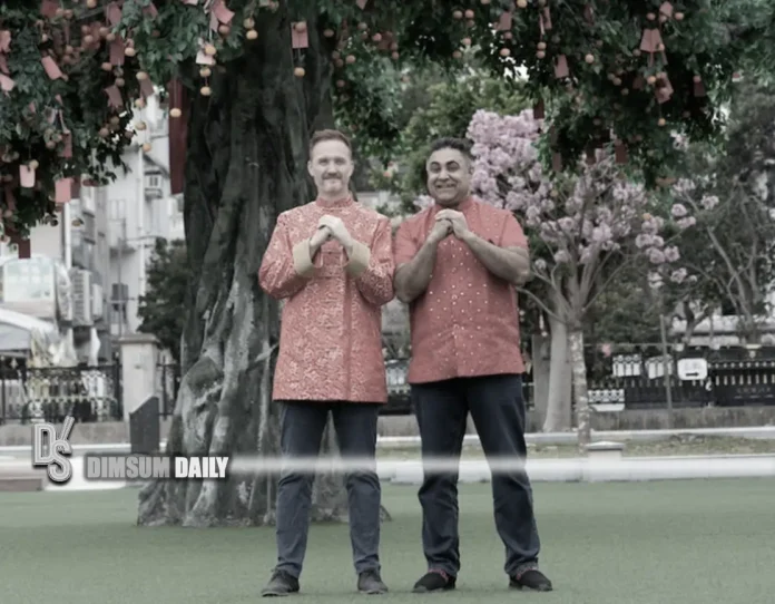 TVB actors Gill Mohindepaul Singh and Brian Burrell embrace festive ...