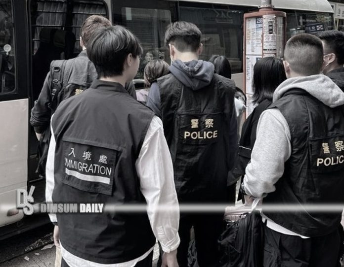 Law Enforcement Agencies In Wan Chai District Collaborate With