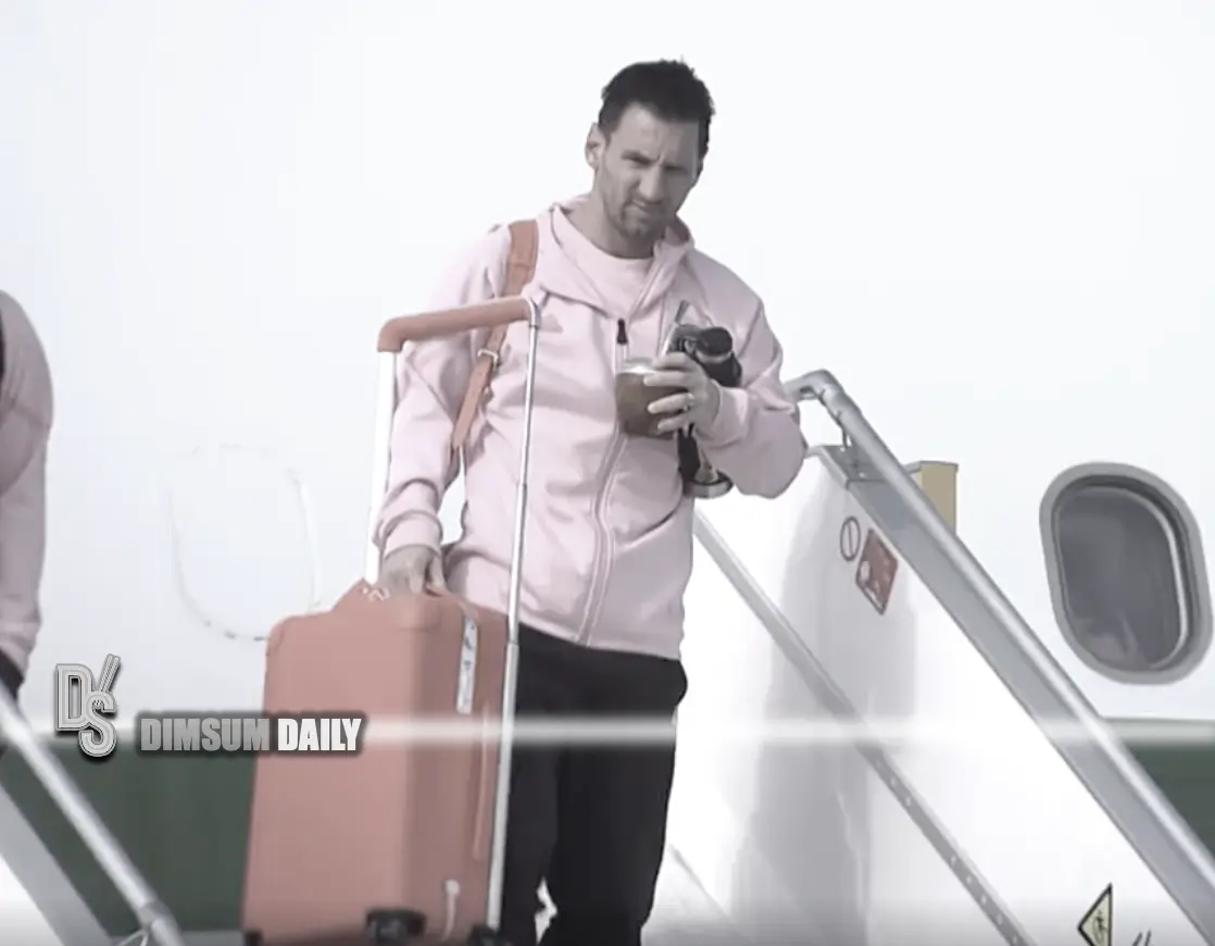 Football superstar Lionel Messi arrives in Hong Kong with Inter Miami ...