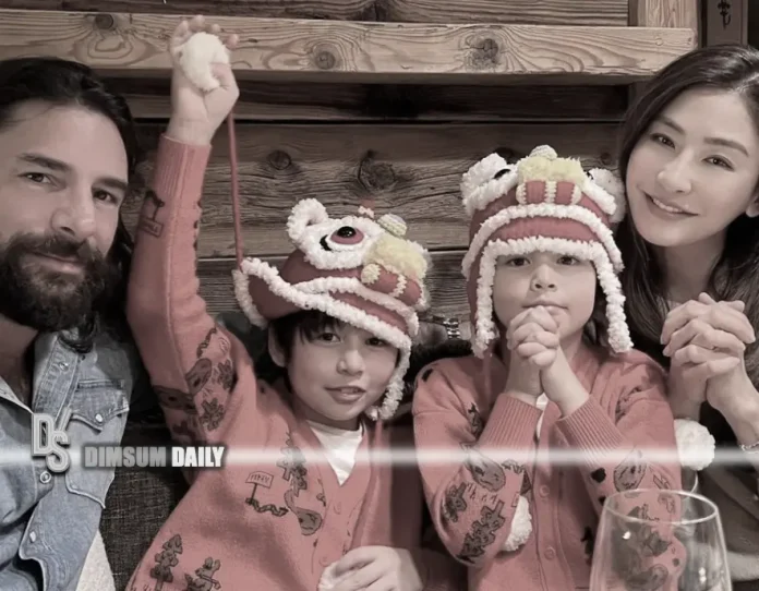 Former Hong Kong actress Kathy Chow, 49, enjoys skiing vacation in ...