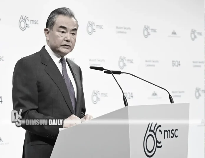 Chinese Foreign Minister Wang Yi denies genocide and forced labour ...