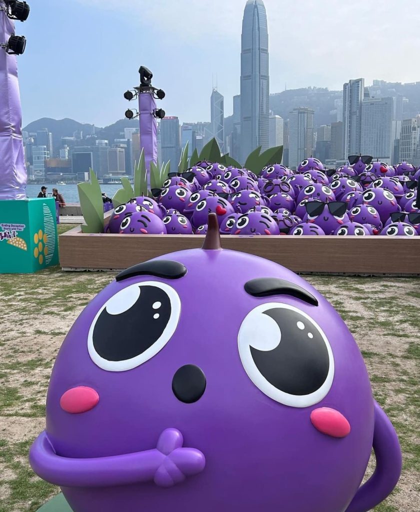 Last chance to experience Hong Kong's first-ever large-scale "The Little Grape Carnival" outdoor ...