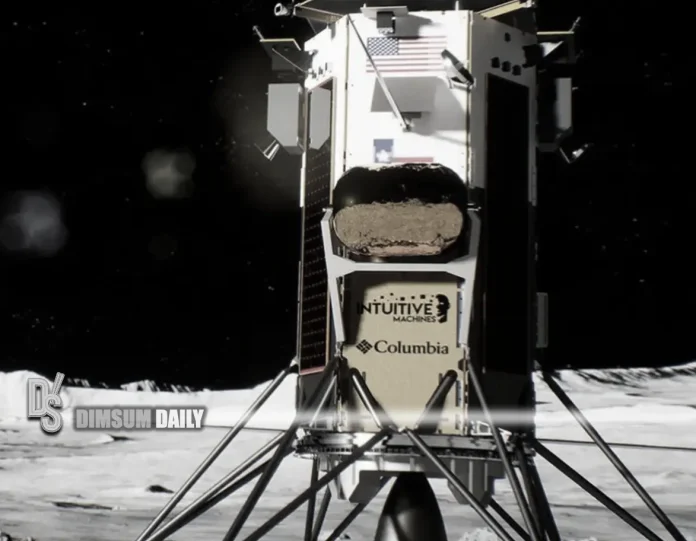 U.S. based company Intuitive Machines makes historic lunar landing with Odysseus spacecraft ...