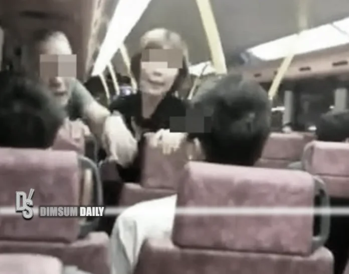 Elderly man's bus outburst goes viral following challenge to young ...
