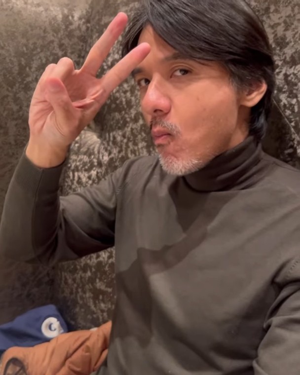 Hong Kong actor Daniel Wu embraces natural ageing look during travels ...
