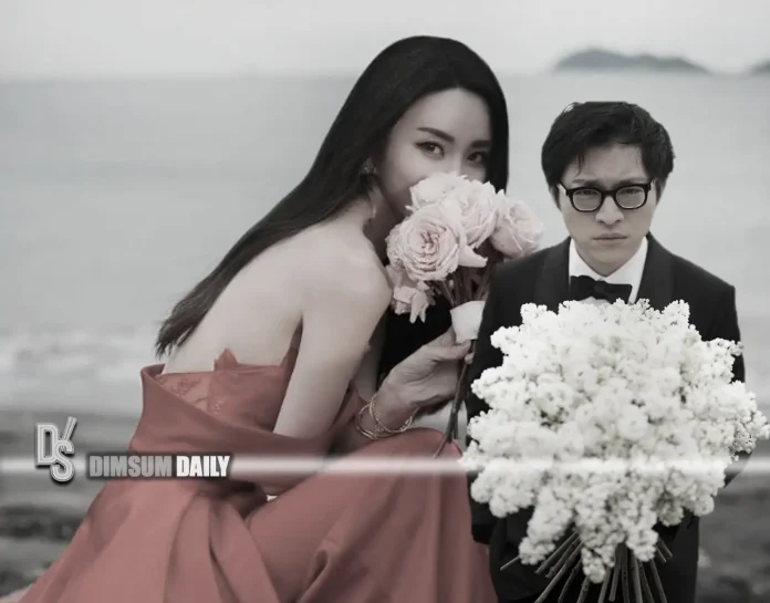 Ex-boyfriend's wedding photos raise suspicions of intent to overshadow former Miss HK Louisa Mak ...