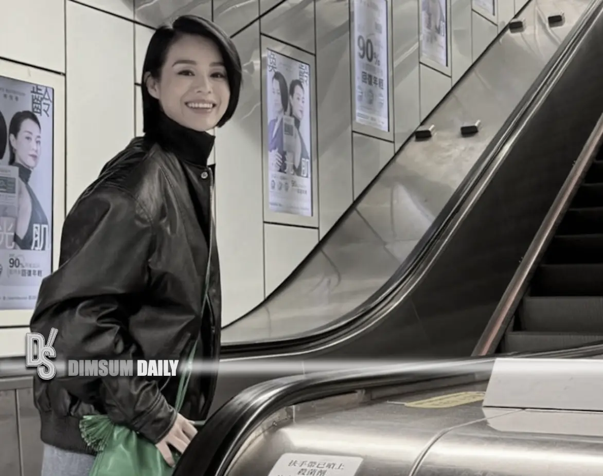 44-year-old TVB veteran Myolie Wu stuns with effortless MTR station ...