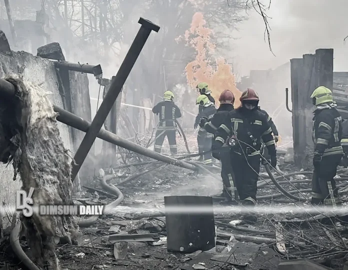 Deadly Russian missile attack strikes Ukraine's Odesa - Dimsum Daily