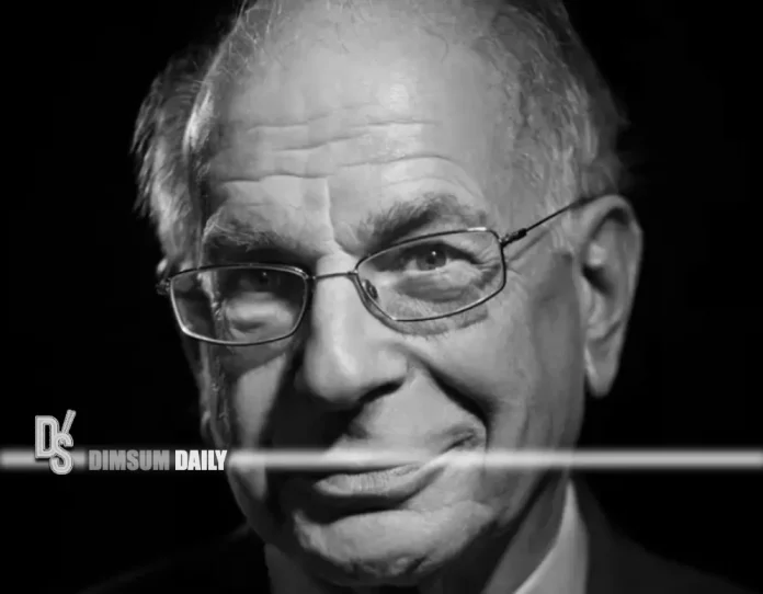Renowned cognitive psychologist and nobel laureate Daniel Kahneman ...