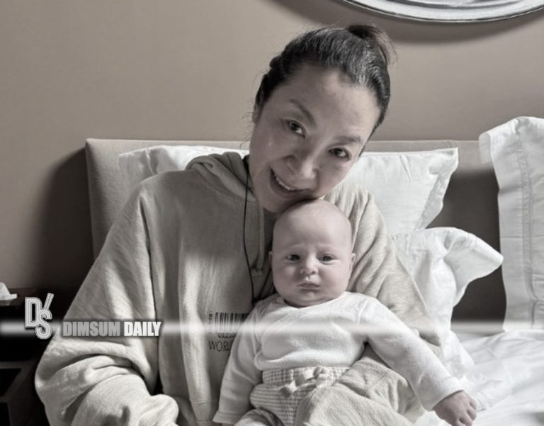 Hollywood actress Michelle Yeoh revels in grandmotherhood with adorable ...