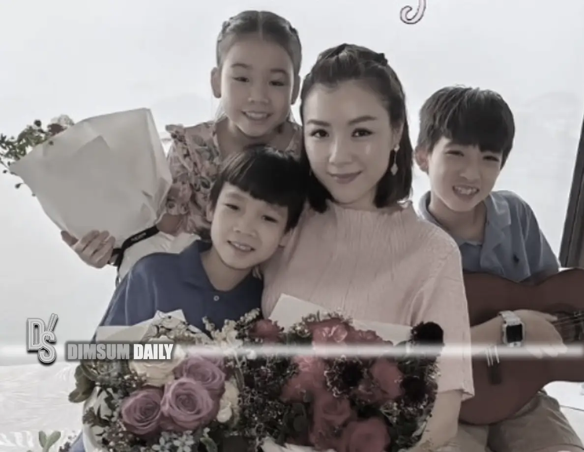 Former Miss Hong Kong Aimee Chan's celebrates 43rd birthday with family ...