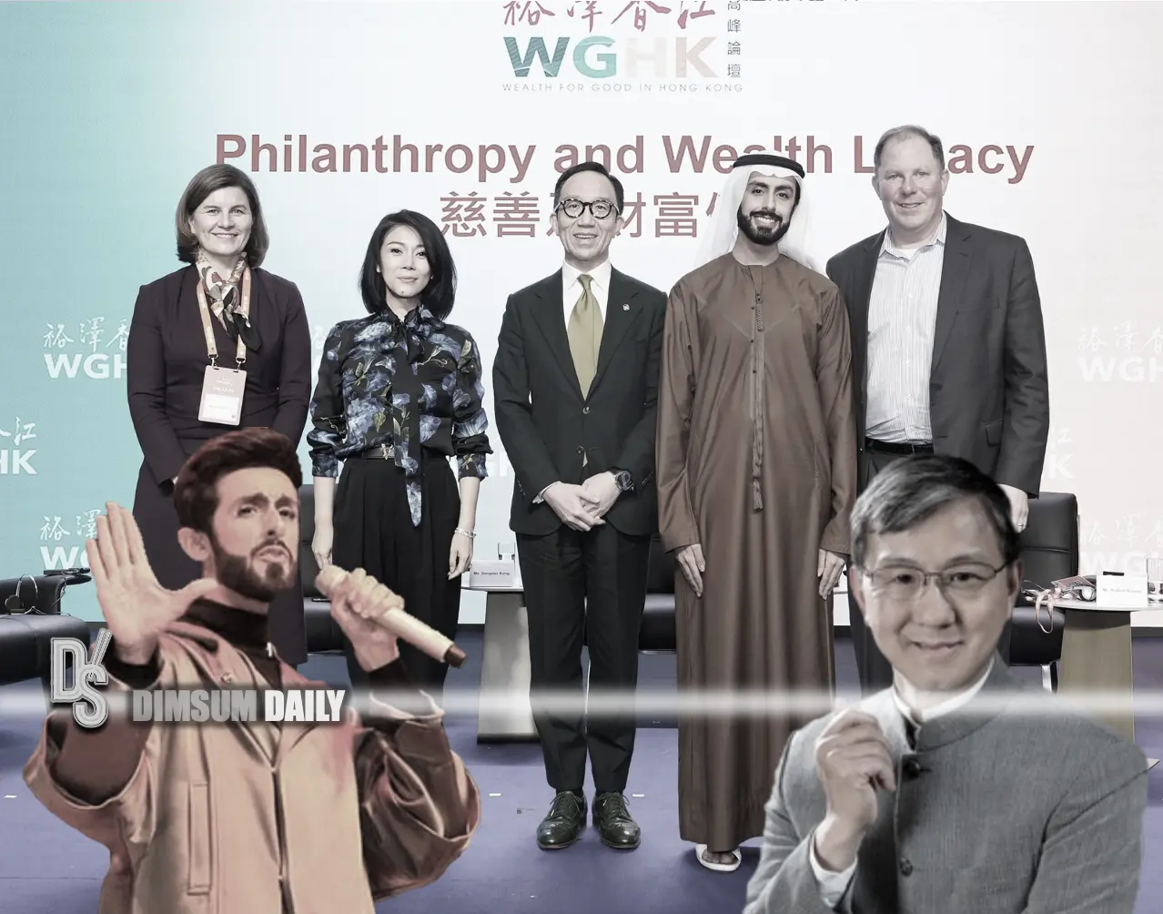 Aaron Shum Wan-lung stands by Sheikh Ali, who bears striking resemblance to former singer Alira ...