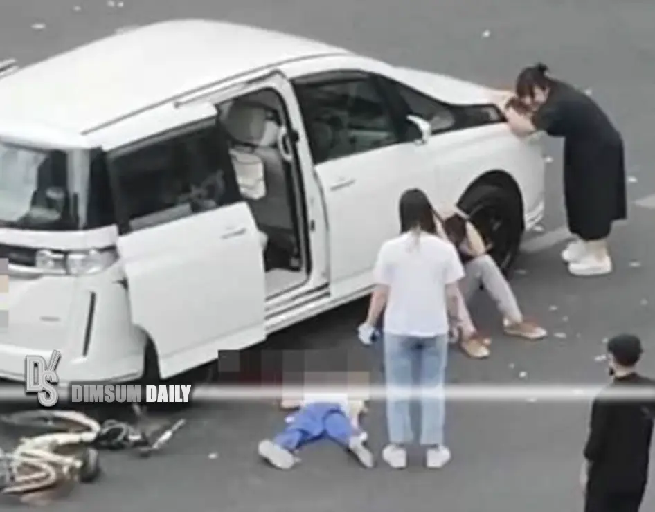Serious traffic accident in Zhongshan involving vehicle with China-HK ...