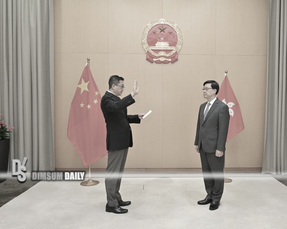 New Ombudsman, Jack Chan Jick-chi, sworn in, emphasising commitment to uholding Hong Kong's ...