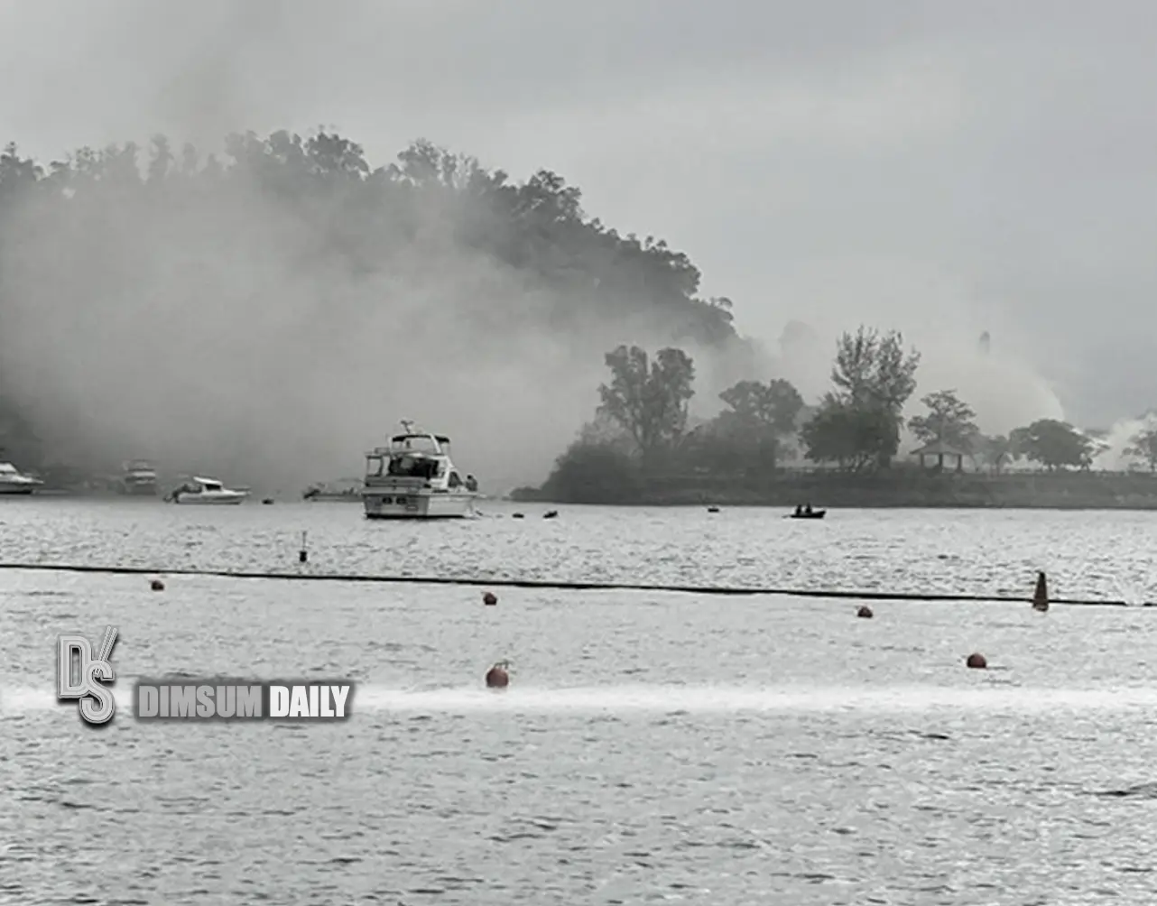 Fire breaks out at Tai Po Boat Club in Tai Mei Tuk, suspected explosion ...