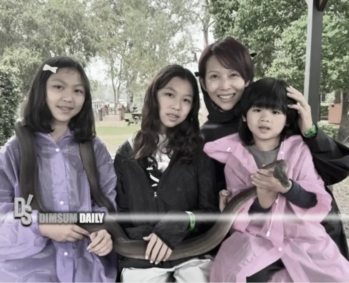 Former Hong Kong actress Ada Choi's children blossom in outstanding ...