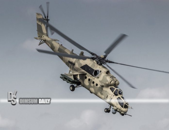 Russian Mi-24 helicopter crashes over Black Sea near Crimea's western ...