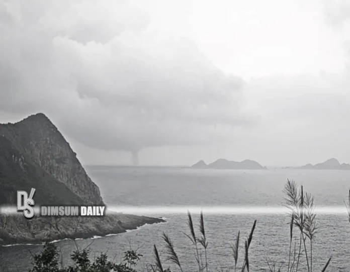 Amber Rainstorm Warning remains in effect as waterspout sightings ...