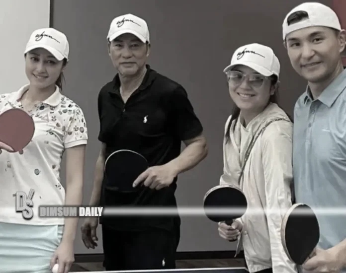 HK actor Simon Yam expresses desire to form celebrity table tennis team