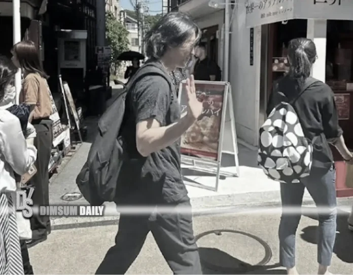 HK actor Ekin Cheng and wife Yoyo Mung spotted in Dior in Tokyo