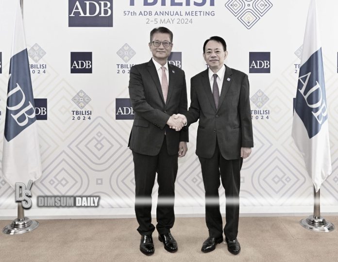 Hong Kong Financial Secretary Paul Chan attends Asian Development Bank ...