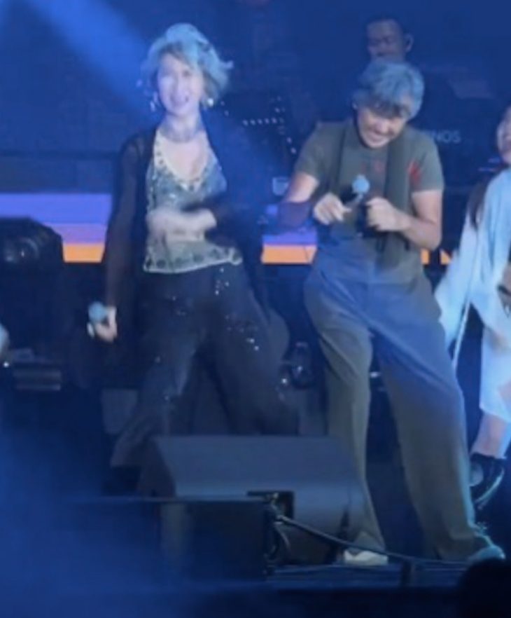 Wife Sally Yeh shines as guest performer at HK singer George Lam's ...