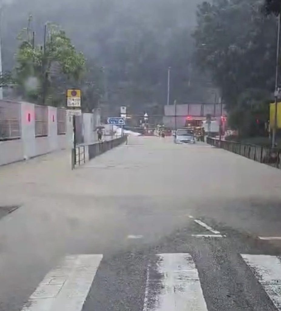 Amber Rainstorm Warning Signal remains as Tseung Kwan O grapples with ...