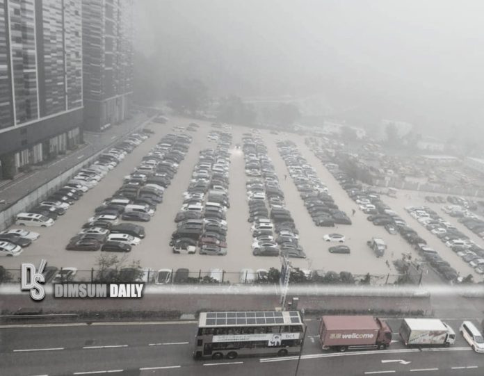 Amber Rainstorm Warning Signal remains as Tseung Kwan O grapples with ...