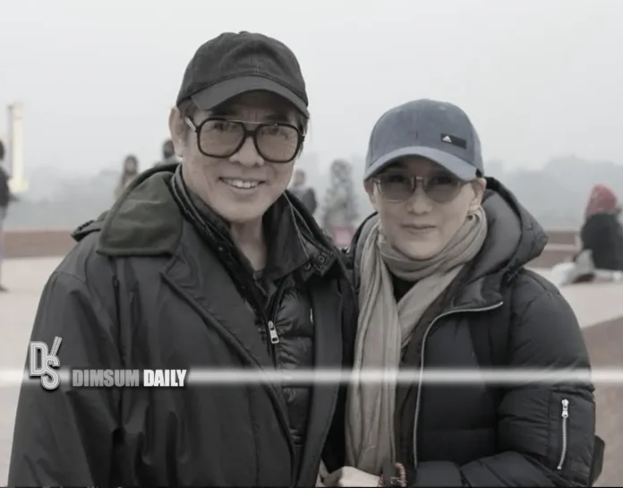 Jet Li and Nina Li Chi's rare couple photo surfaces,