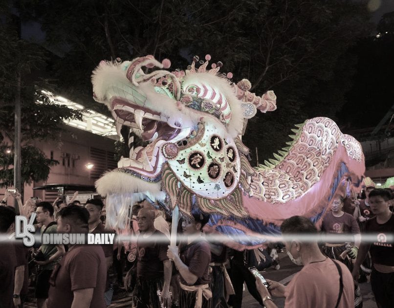 Over 300 meters of spectacular illumination and inflatable dragon ...