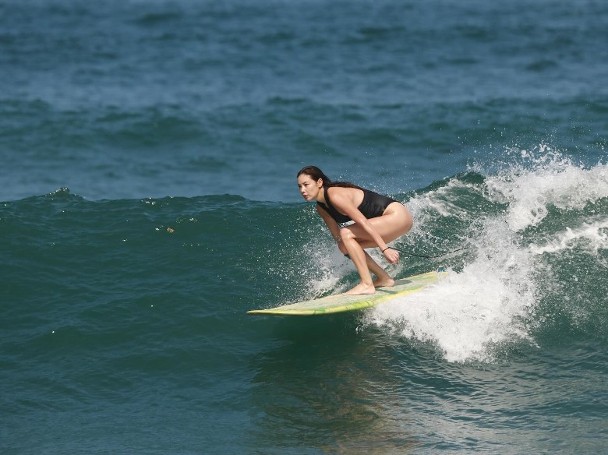 Former actress Gaile Lok embraces single life with Bali surfing adventure