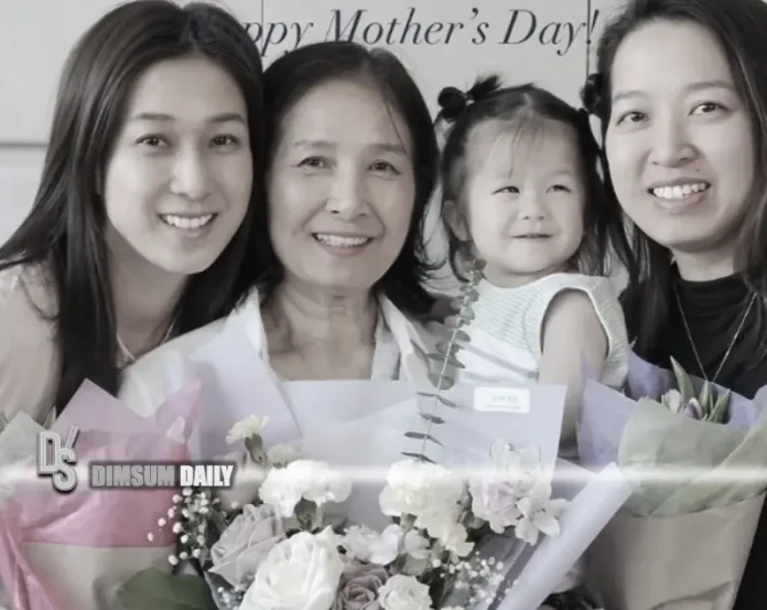 Former TVB actress Linda Chung shares heartwarming three-generation ...