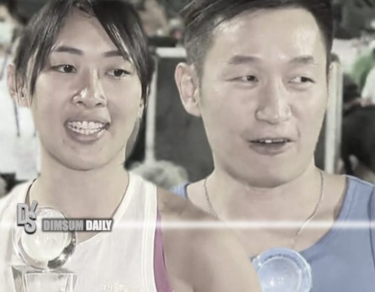 Yip Kin-man crowned "Bun King" and Janet Kung reclaims "Bun Queen" title at Bun Scrambling ...