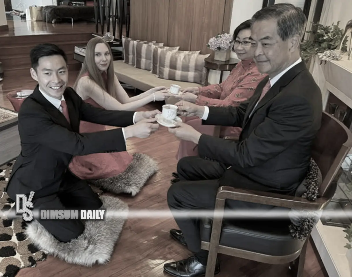 Former HK chief executive Leung Chun-ying returns from Nansha for son's ...