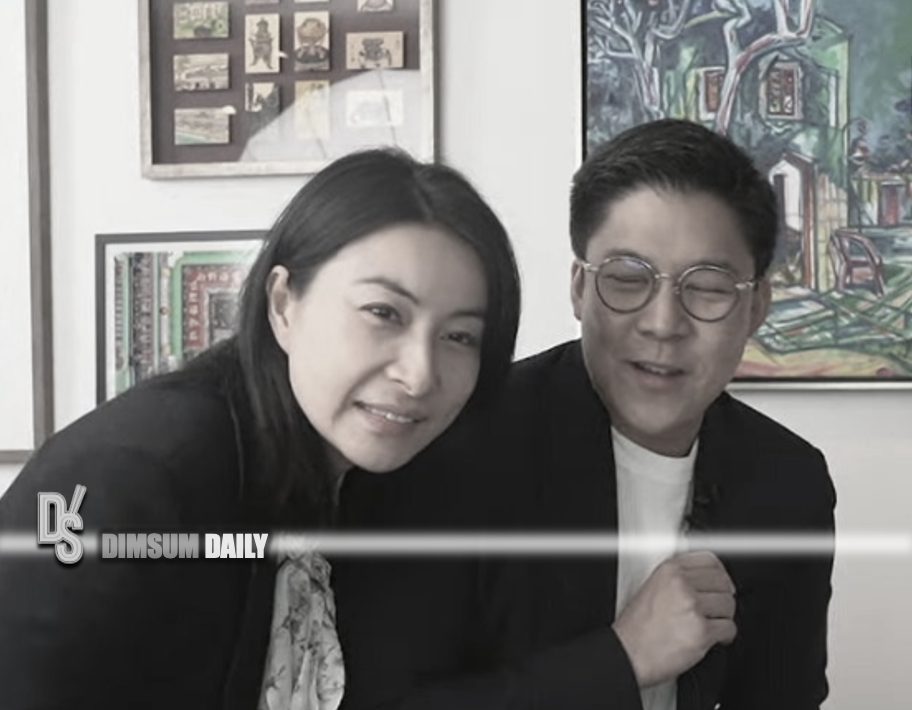 Kenneth Fok and wife Guo Jingjing spotted at Affordable Art Fair ...