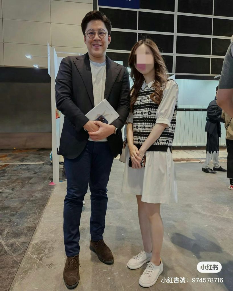 Kenneth Fok and wife Guo Jingjing spotted at Affordable Art Fair ...