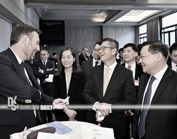 Financial Secretary Paul Chan promotes business opportunities in the ...