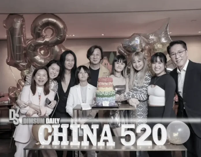 Cantopop star Calvin Choy's daughter celebrates 18th birthday with star ...