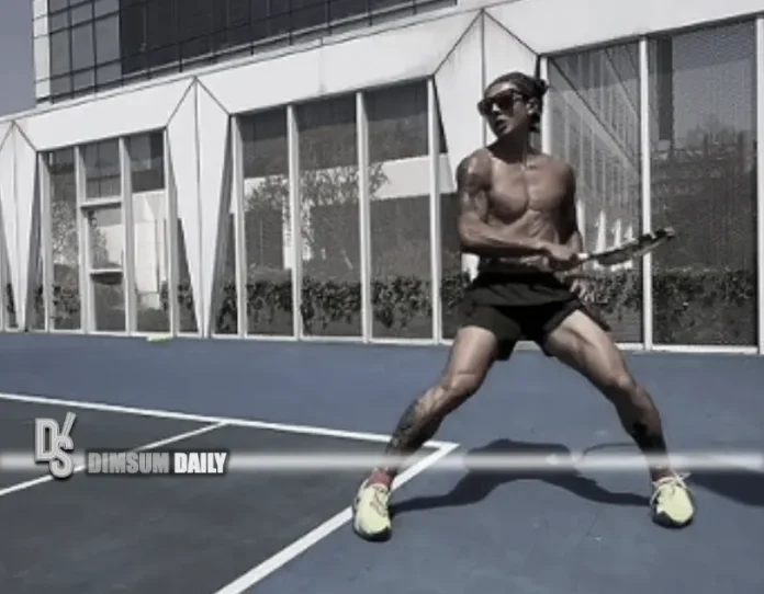 Bruneian singer Wu Chun, impresses fans with muscular physique while ...