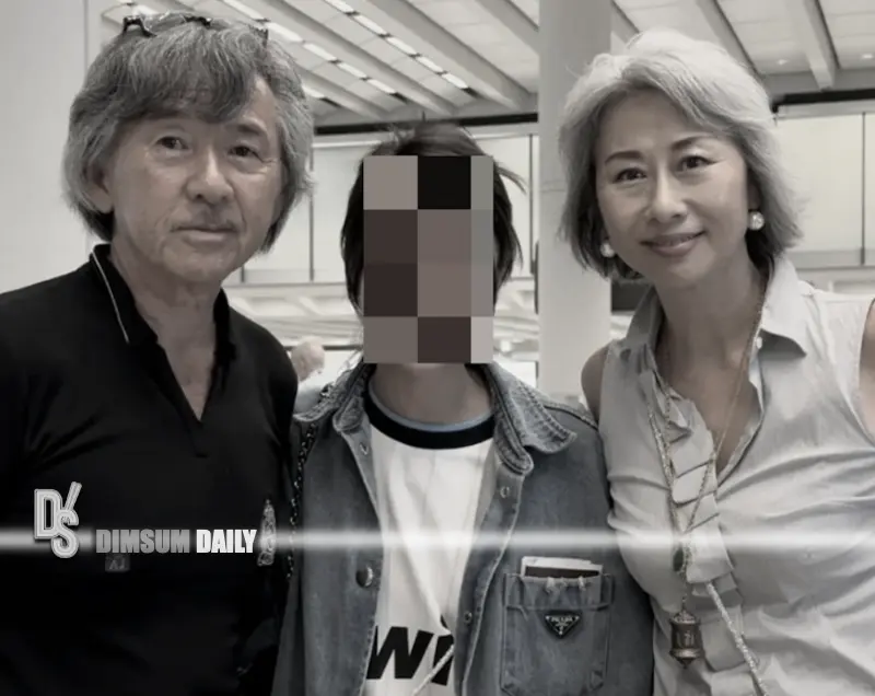 HK singer Sally Yeh turns heads in dazzling attire while accompanying ...