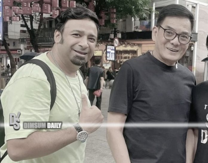 Former Indian TVB actor Ricky Chan, gains weight and takes up ...