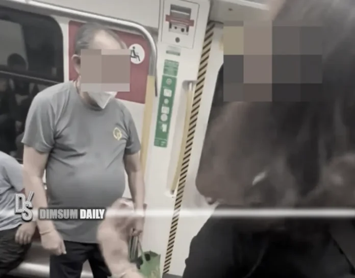 Elderly man accused of inappropriate behaviour on MTR train - Dimsum Daily