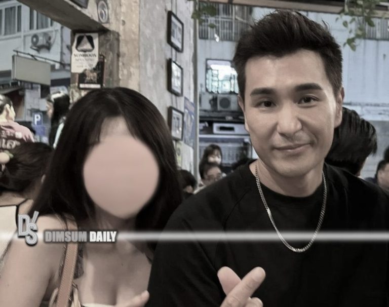 TVB actor Ruco Chan spotted at restaurant with fan