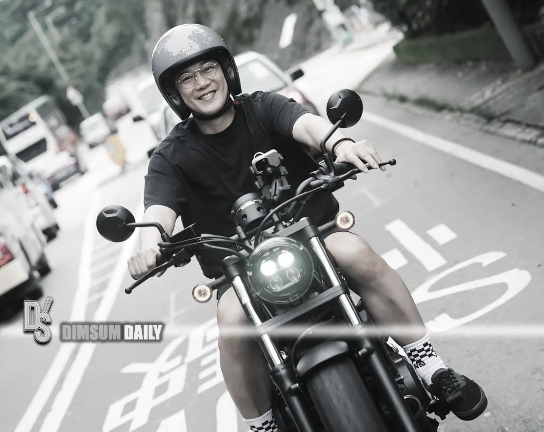 Cantopop singer Eason Chan delights fans with stylish motorcycle ride on Honda Rebel 500