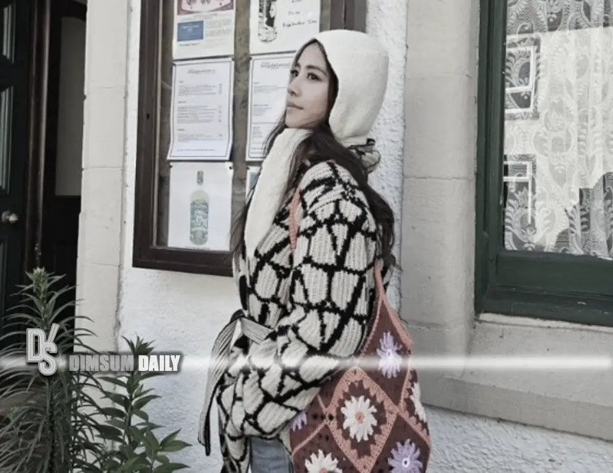 Jolin Tsai impresses fans with handcrafted woven bag during Scotland trip - Dimsum Daily