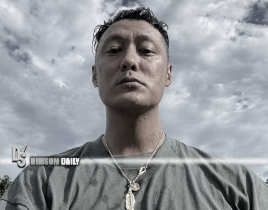 Hong Kong actor Shawn Yue sweats profusely after riding a motorcycle ...