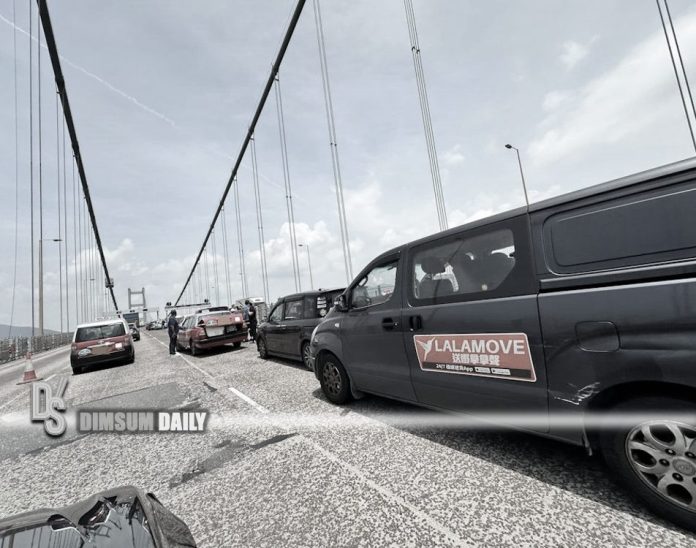 Tsing Ma Bridge collision involving 11 vehicles causes traffic ...